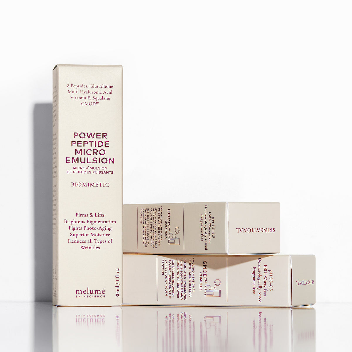 Melumé Power Peptide Micro Emulsion - Shop online now | Aiya Beauty Care